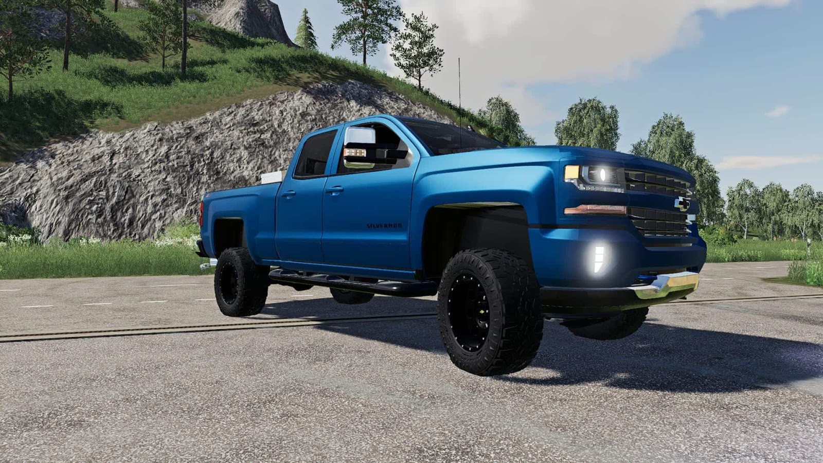 FS19 Chevrolet Silverado 1500 v1.0 - FS 19 & 22 USA Mods Collection