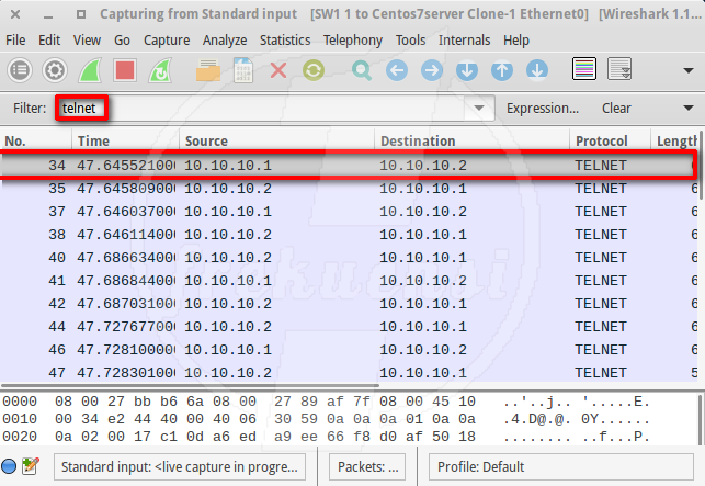 Konfigurasi Telnet di Centos