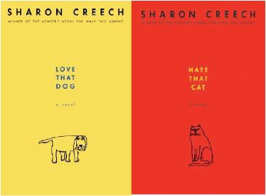 Born Bookish: MG Review: Love That Dog & Hate That Cat by Sharon Creech
