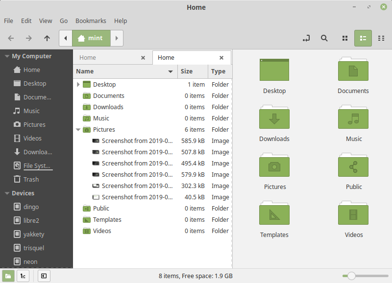 Differences between Four Linux Mint Editions