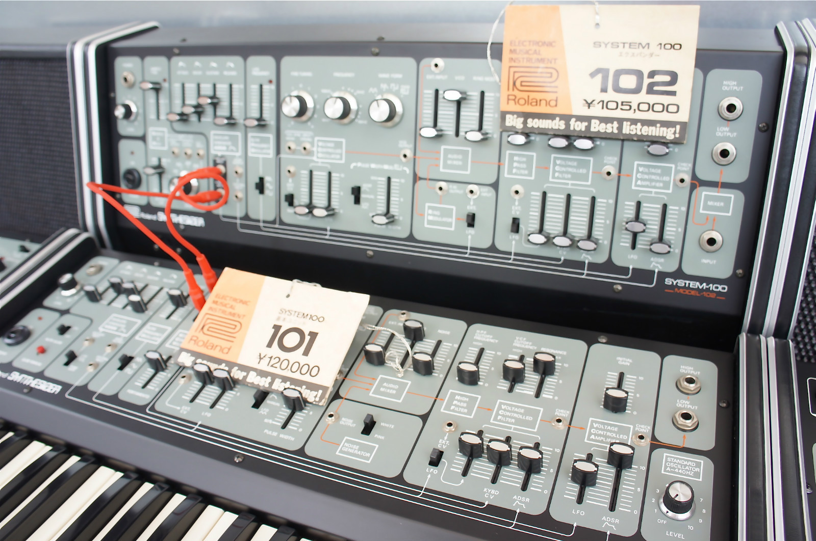 MATRIXSYNTH: Roland SYSTEM-100 FULL SET with Original Boxes