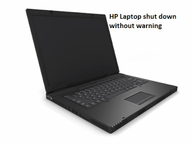 Why does my Hp laptop shut down without warning?