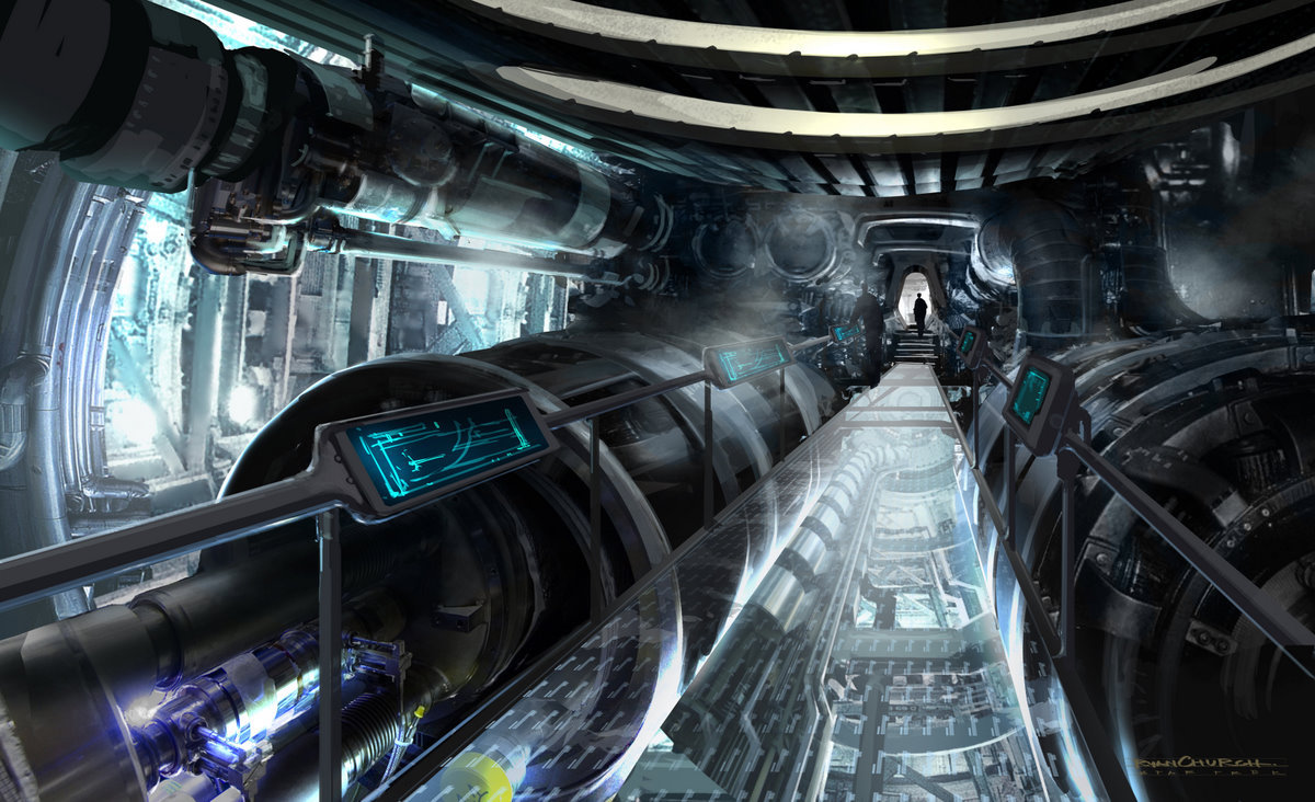 Fly Star Trek 2009 Enterprise Concept Art By Ryan Church « Film Sketchr