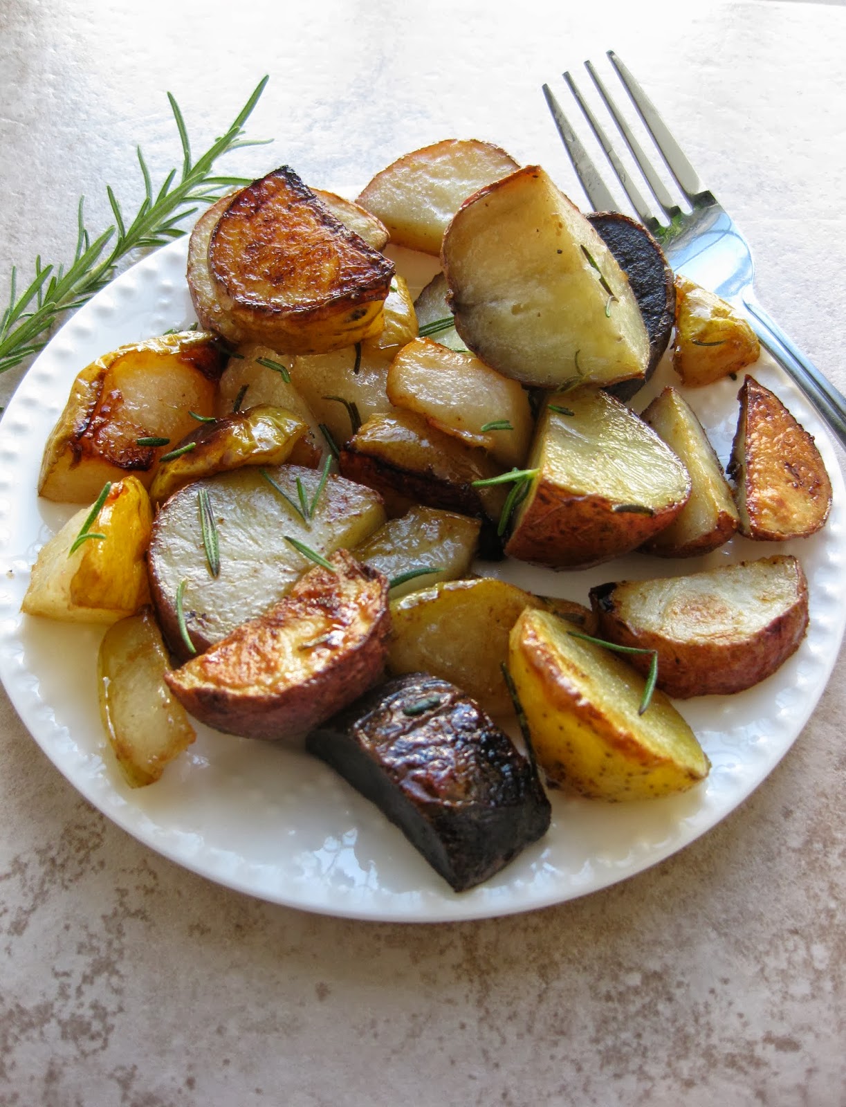 Stew or a Story: Rosemary Roasted Potatoes & Pears