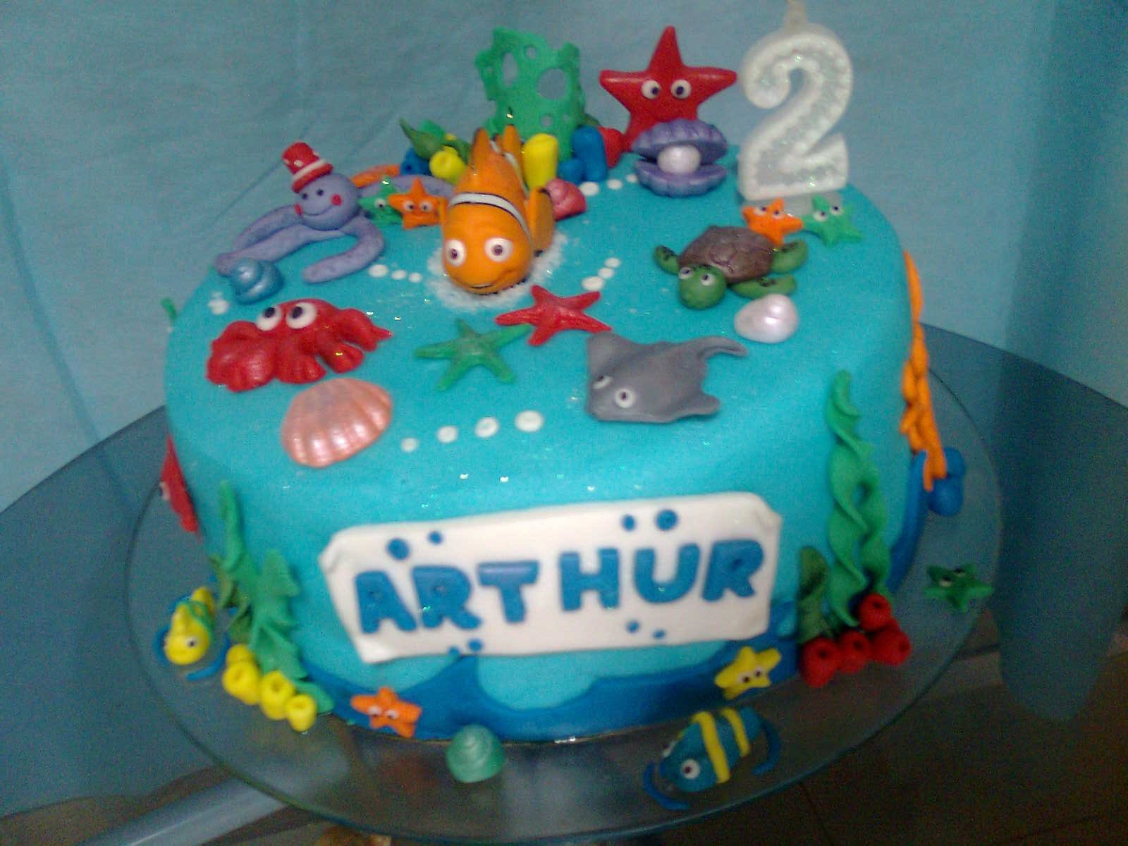 LUCIANA - BOLOS PERSONALIZADOS: BOLO - PROCURANDO NEMO