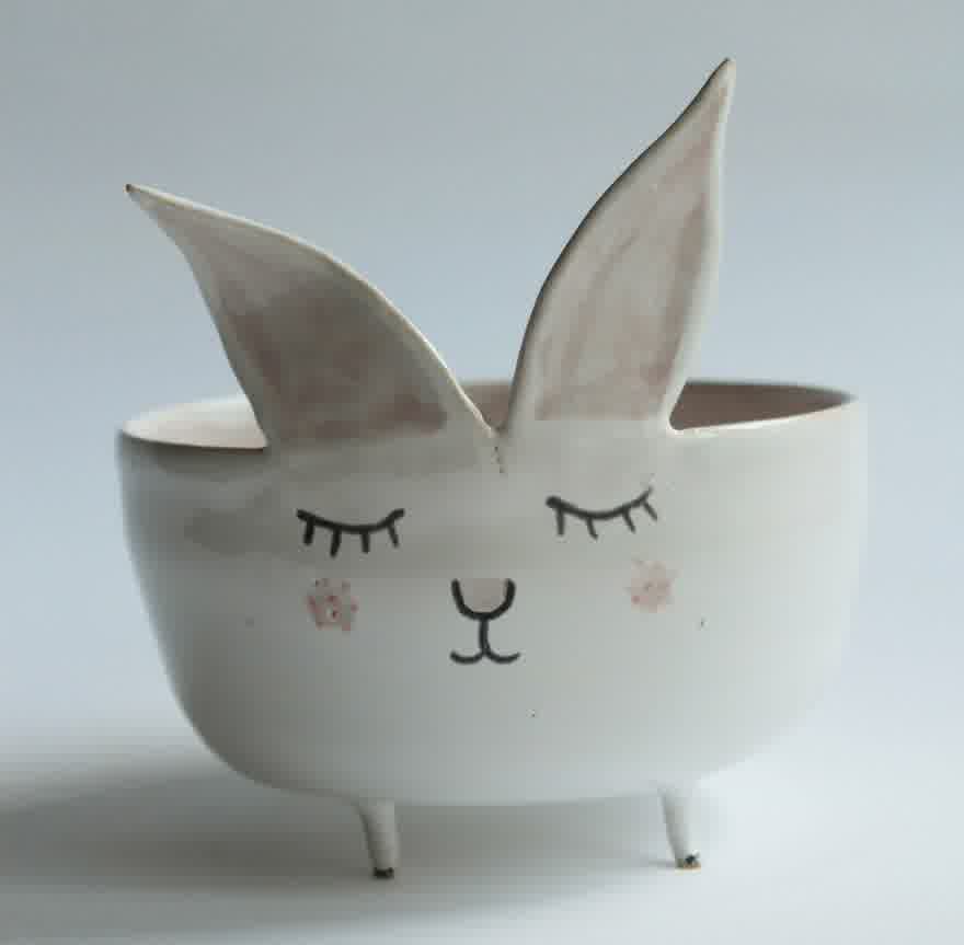 whimsical animal ceramic ~ projects ideas art and craft