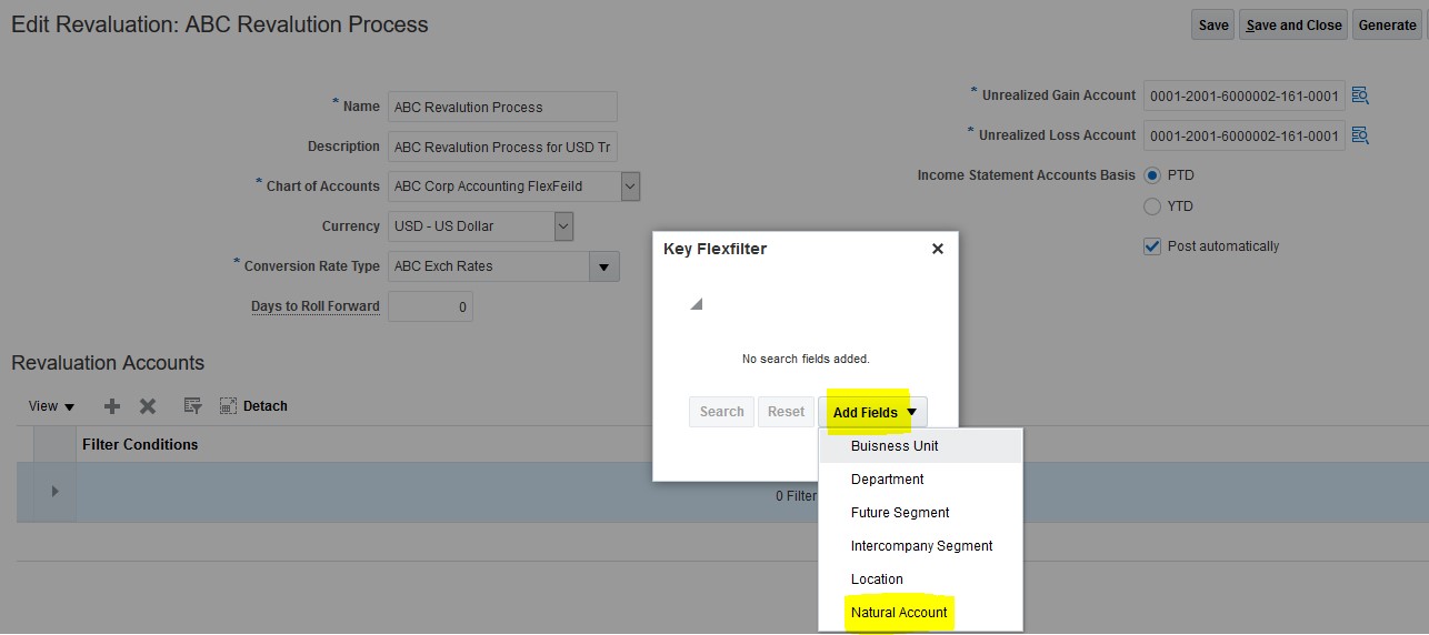 Oracle Application's Blog: Revaluation in Oracle Fusion