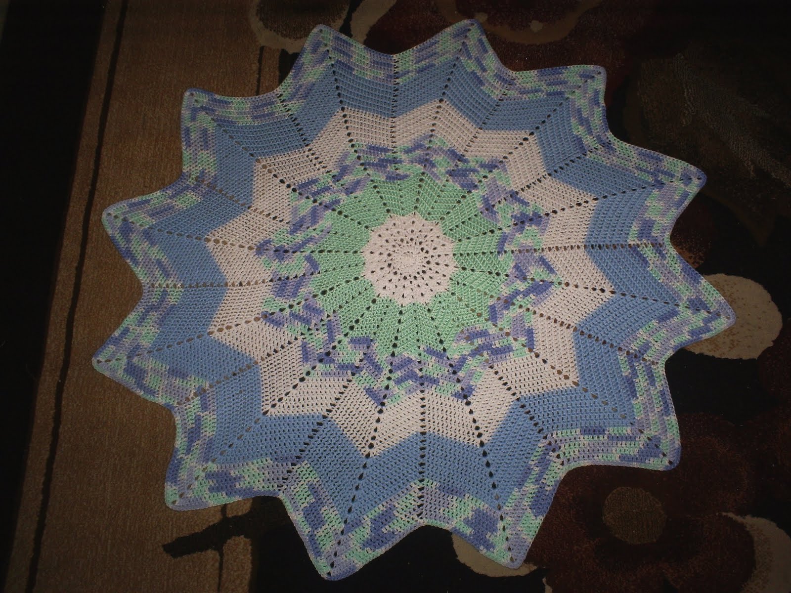 Crochet Pattern For Round Ripple Afghan at Edith Corlett blog