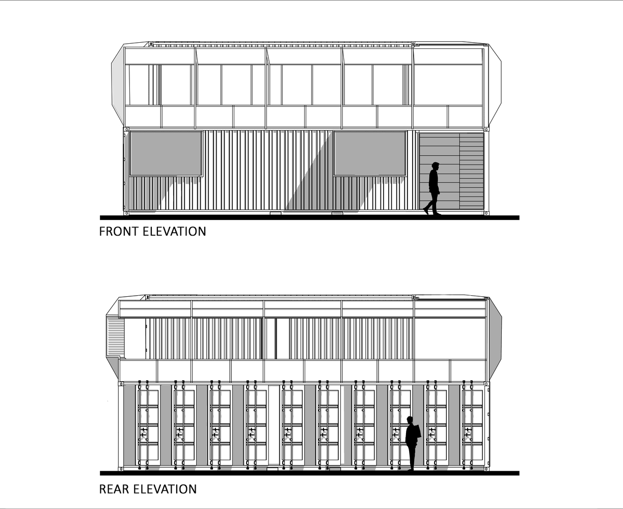 Shipping Container Homes & Buildings: Cafe Infinity - Shipping ...