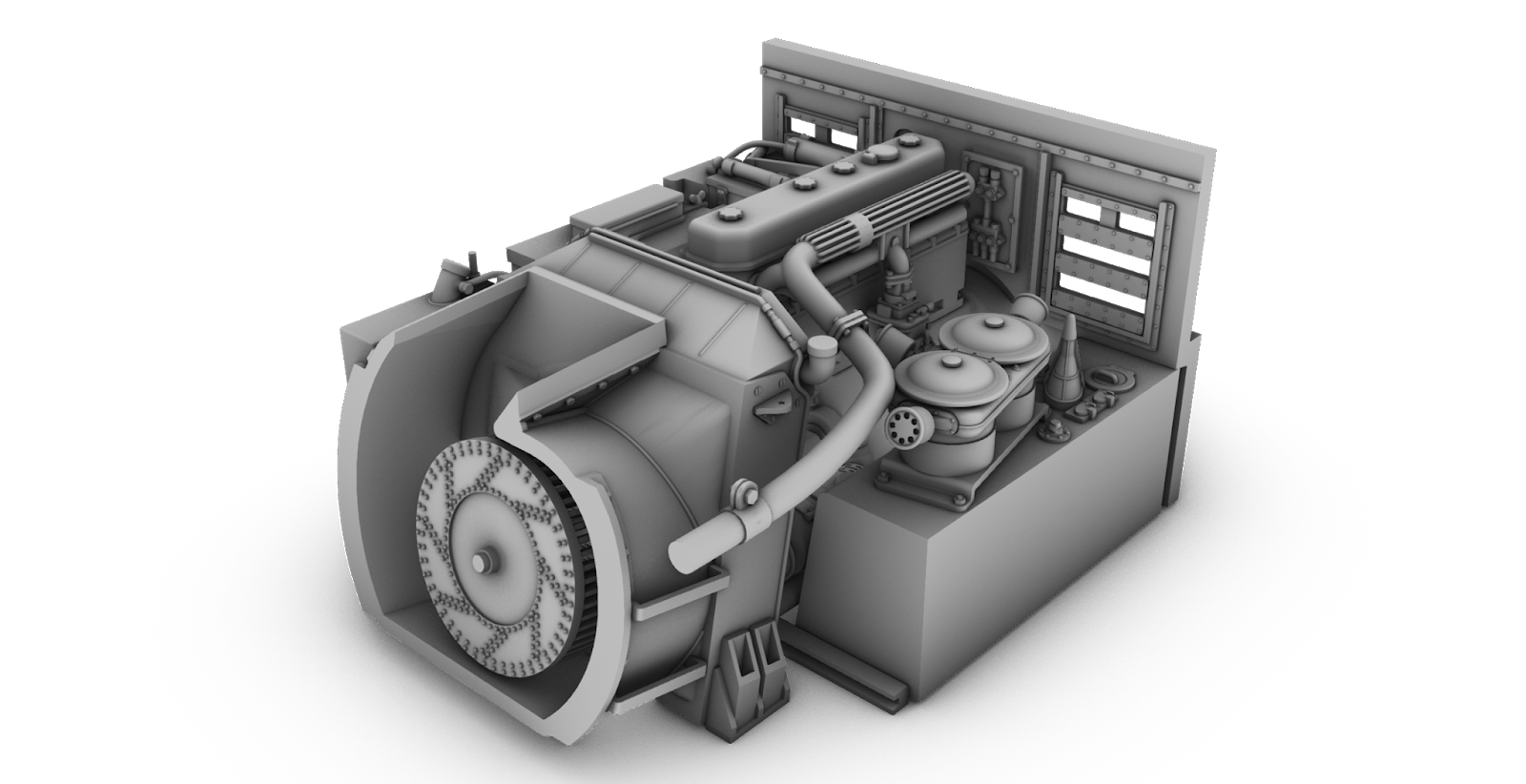 1/35 3142 Engine Pz.38(t)E/F