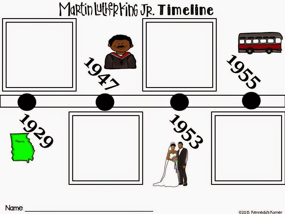 Kennedy's Korner: Martin Luther King Jr. FREEBIE