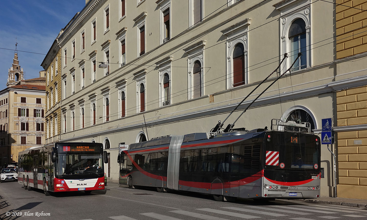 Blackpool Tram Blog: Ancona Trolleybuses