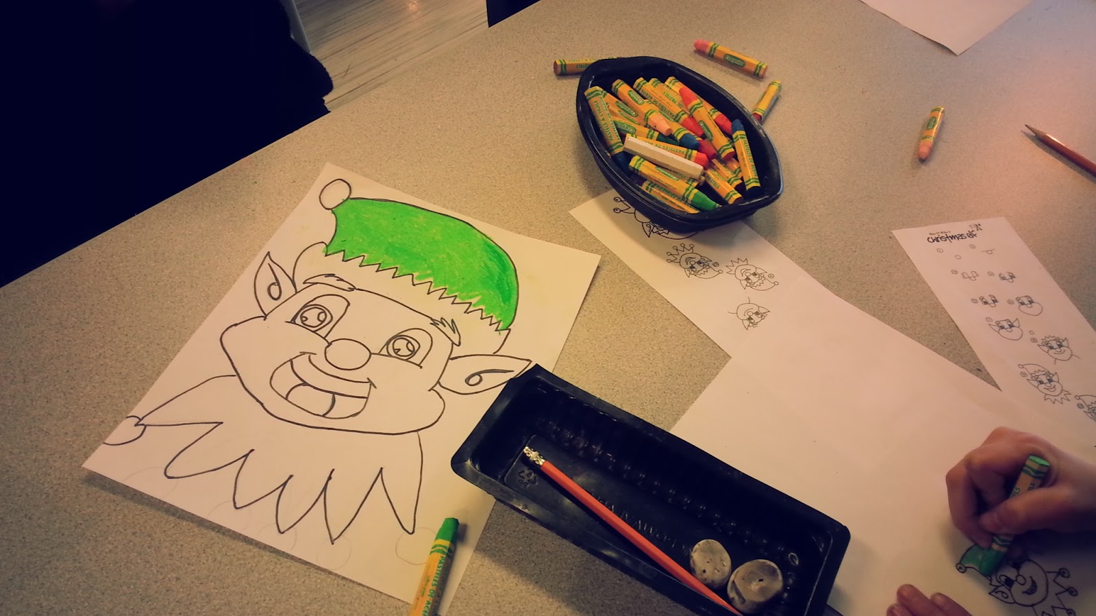 a faithful attempt: Elf Drawings