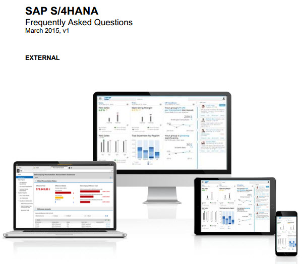 SAP S/4 HANA - FAQ