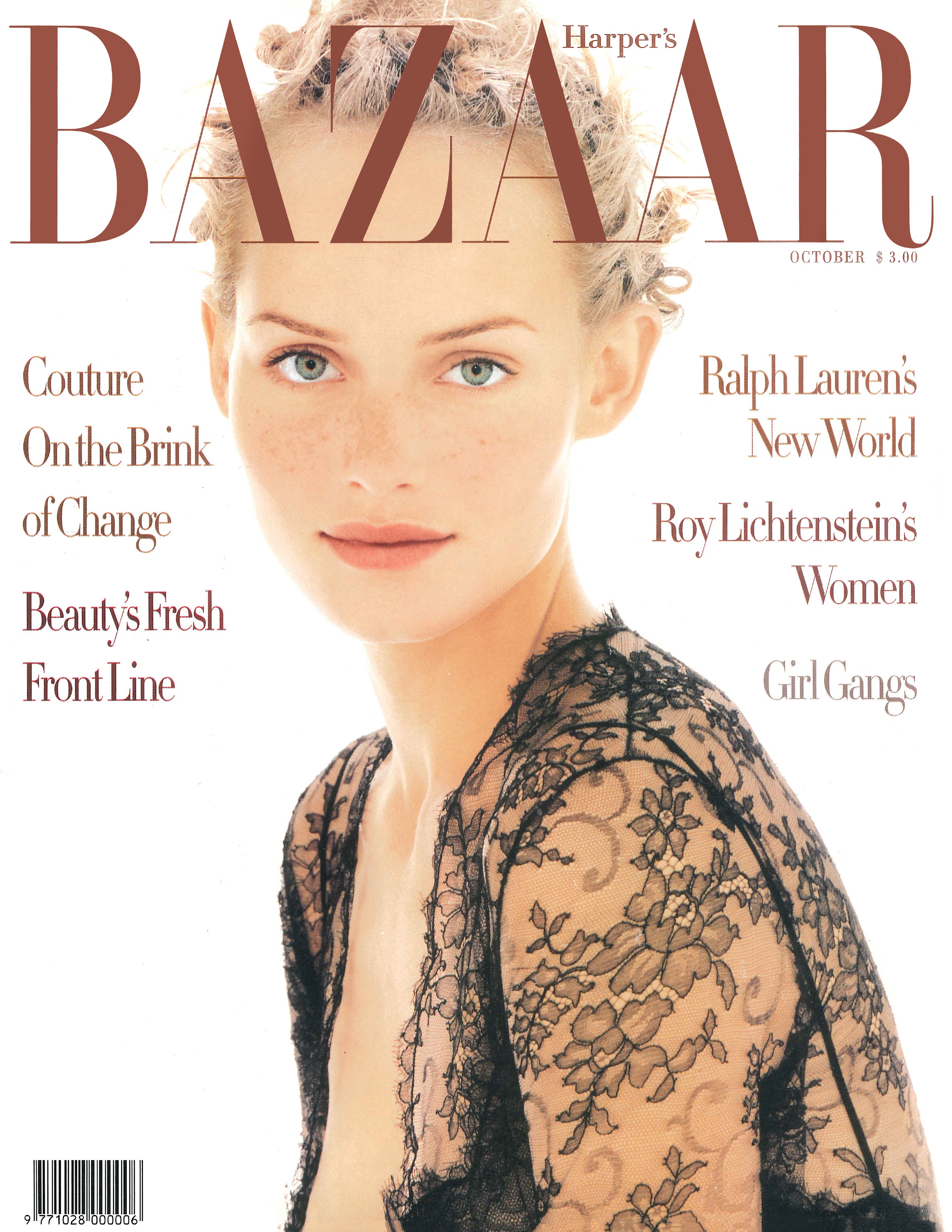 COVER: HARPER'S BAZAAR US OCTOBER 1993