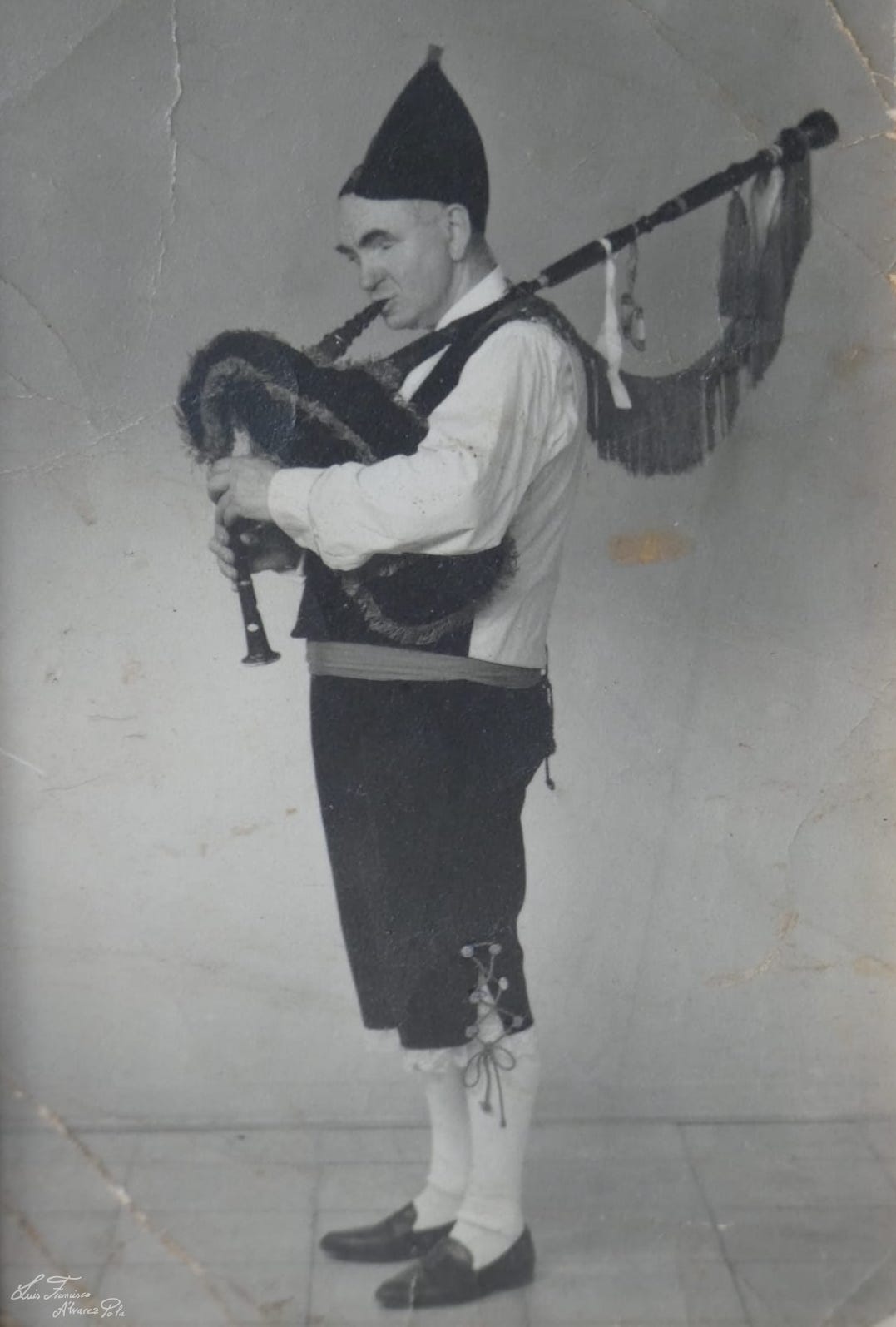 El gaitero de Tresgrandas: un artista sin límites