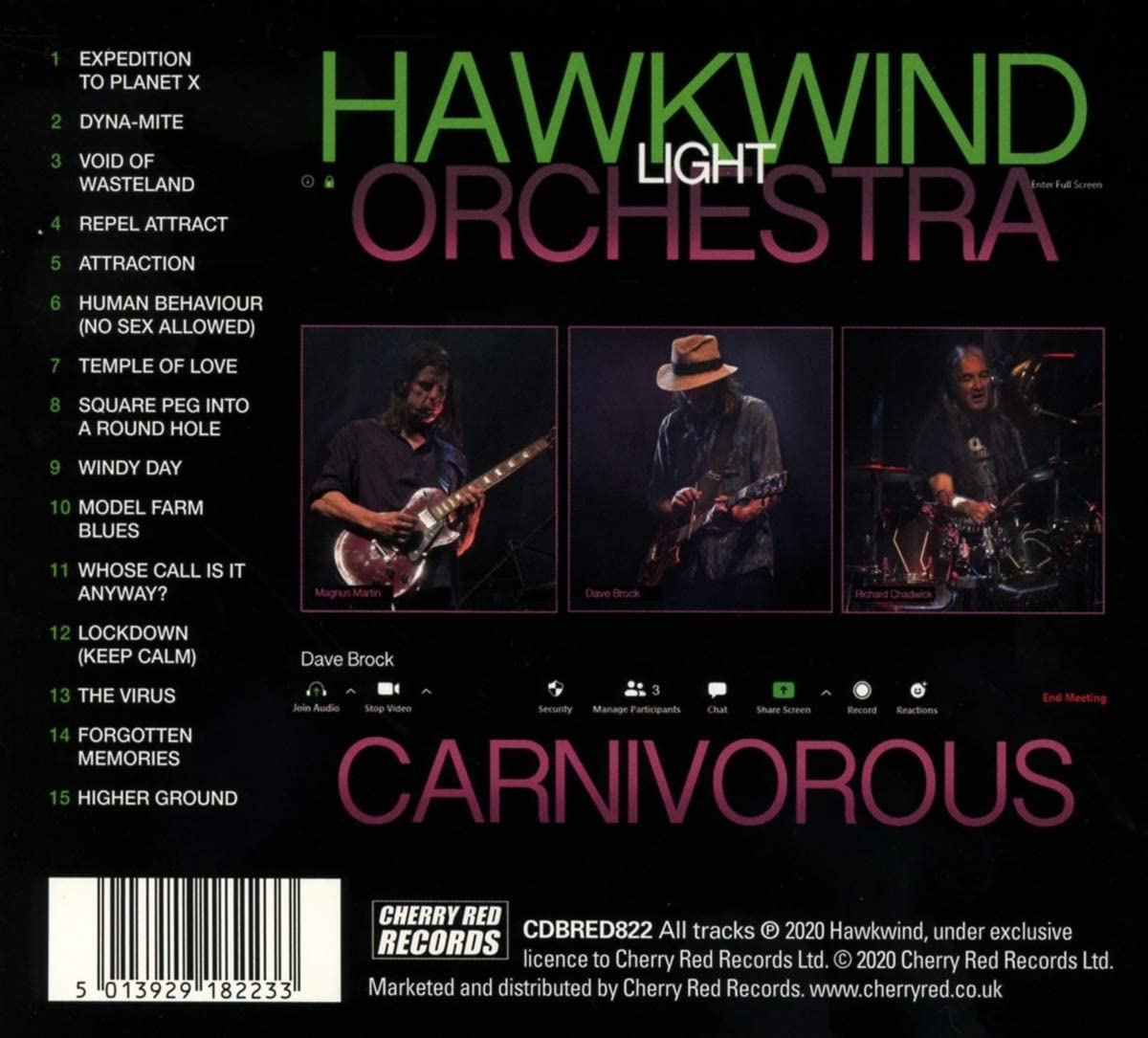 Classic Rock Covers Database: Hawkwind