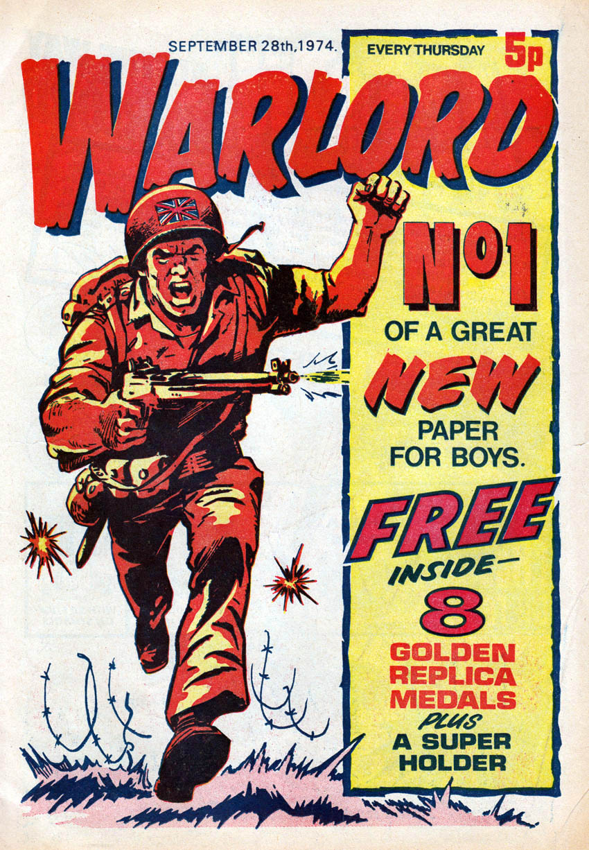 BLIMEY! The Blog of British Comics: Codename WARLORD returns this month!