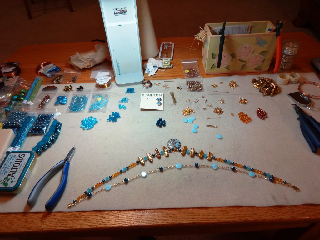 In the Studio with StoneWing Designs Jewelry: My Jewelry Workspace