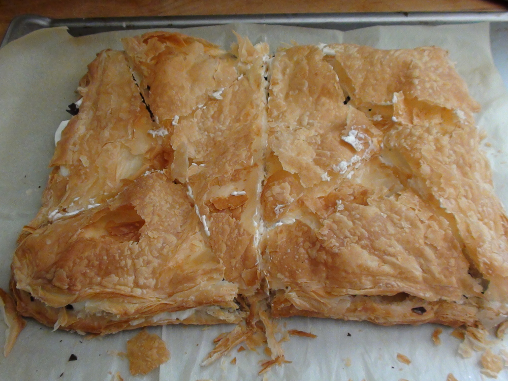 zsuzsa is in the kitchen: PUFF PASTRY CREAM SLICE