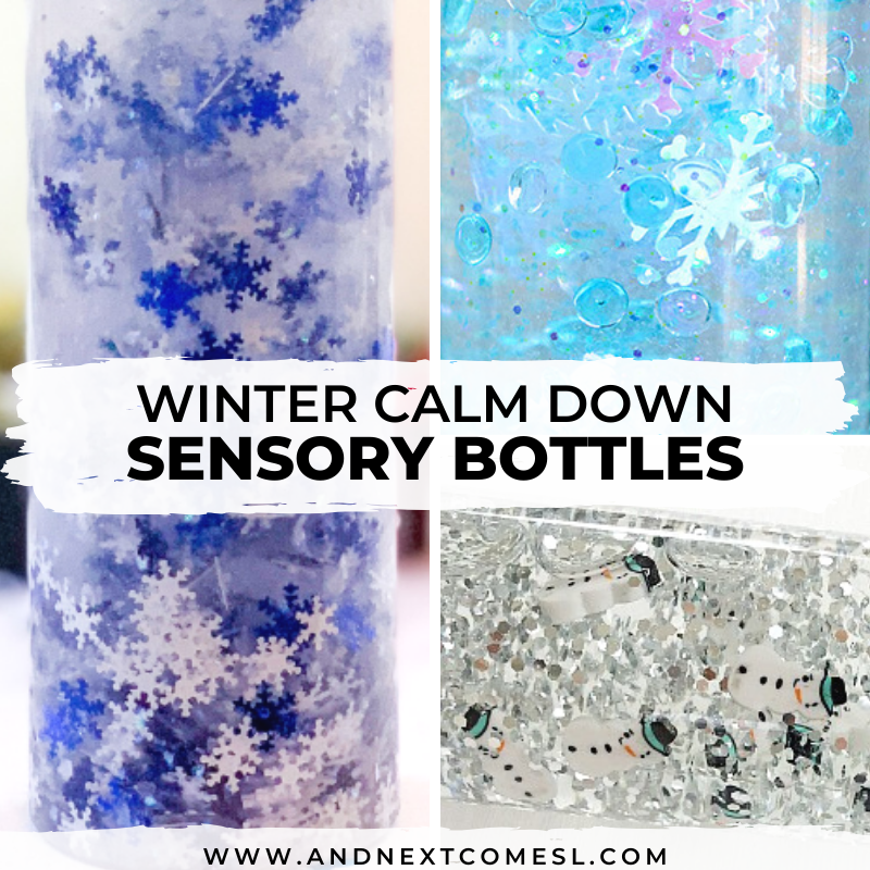 15+ Winter Sensory Bottles That are Calming for Kids | And Next Comes L ...