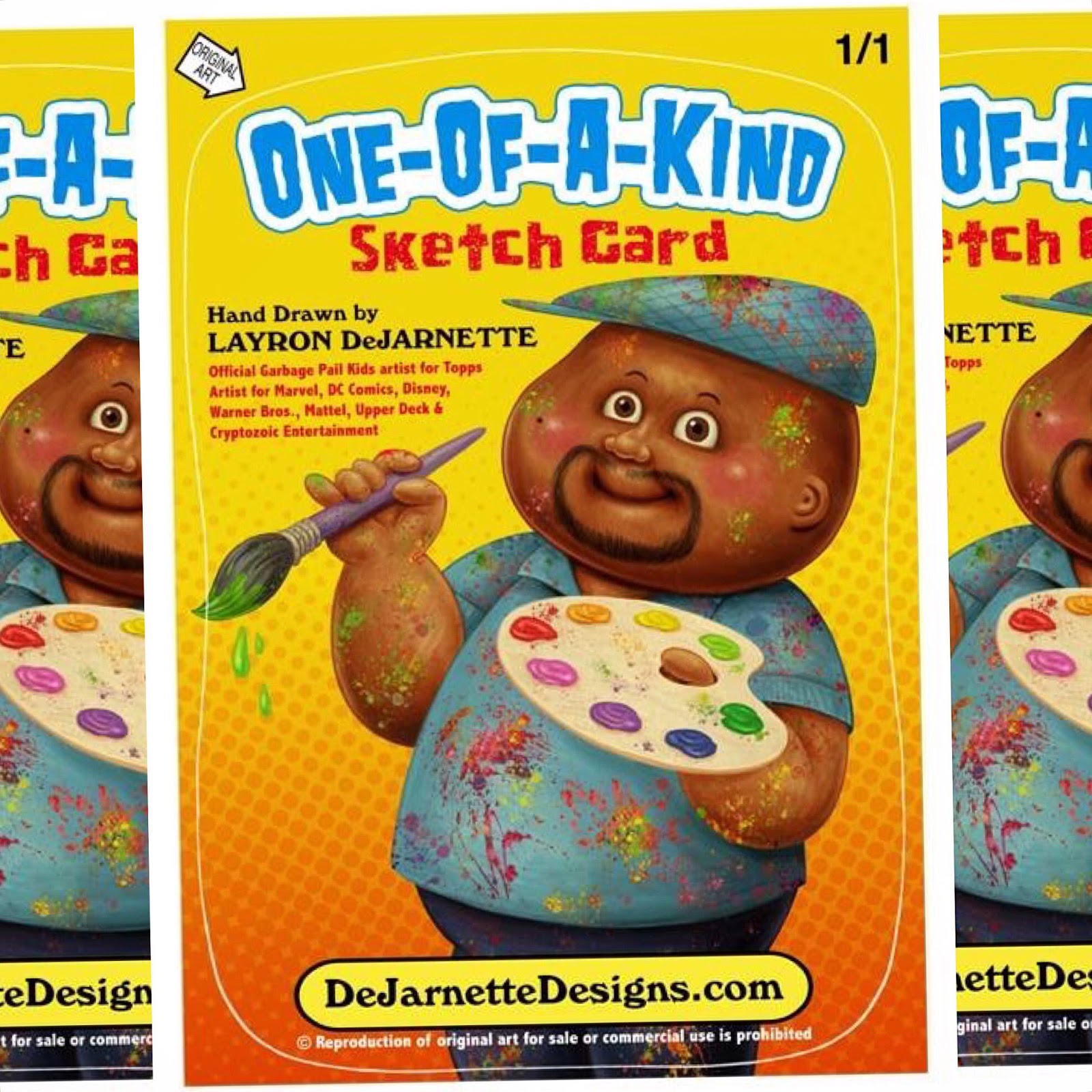 DeJarnette Designs: My Faux GPK Self Portrait Card and Custom Sketch ...