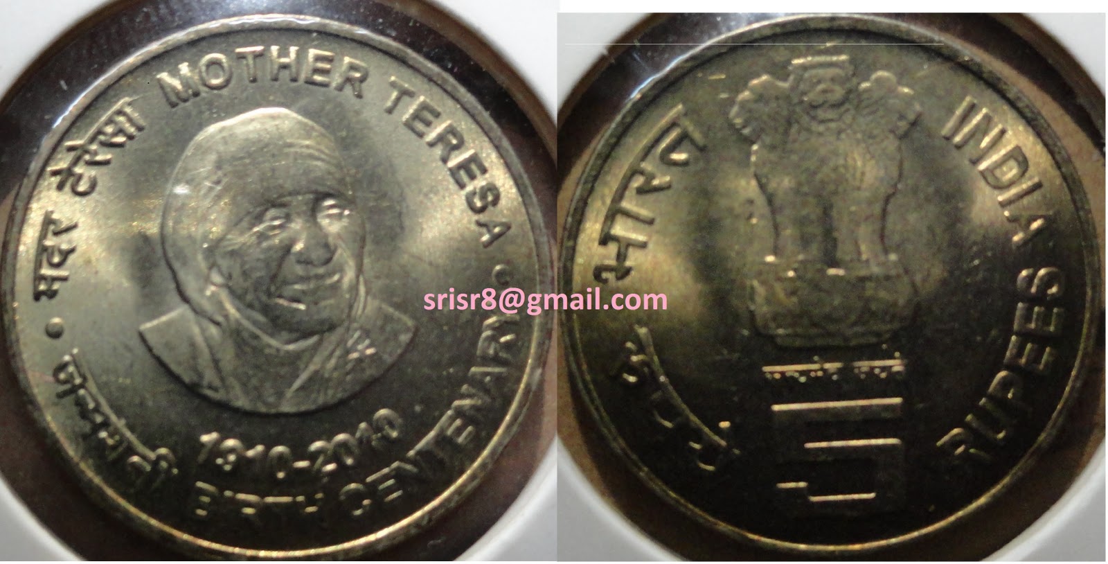 Republic India Coin Collection: Commemorative 5 Rupee Coins