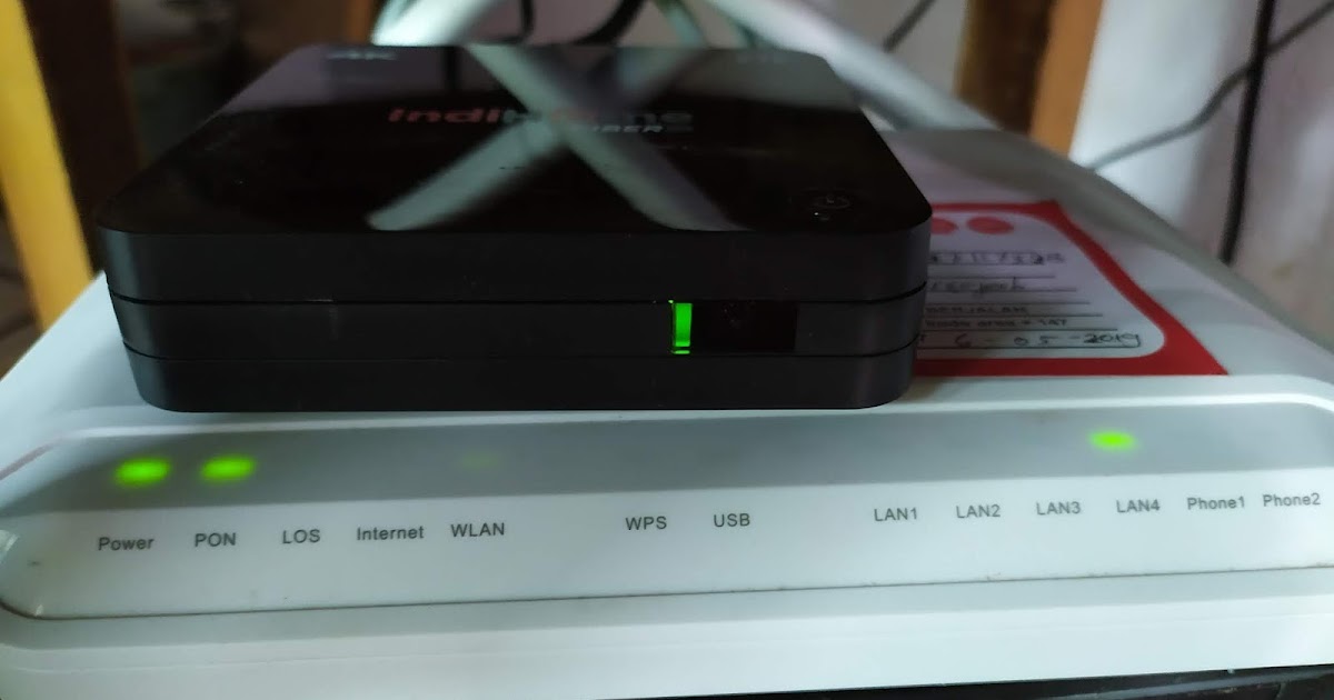 Pengalaman Gangguan Layanan Indihome Karena Indikator WLAN di Modem ...