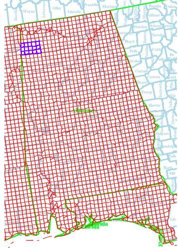 Jonathan Iler's Map Catalog: Public Land Survey System (PLSS) Map