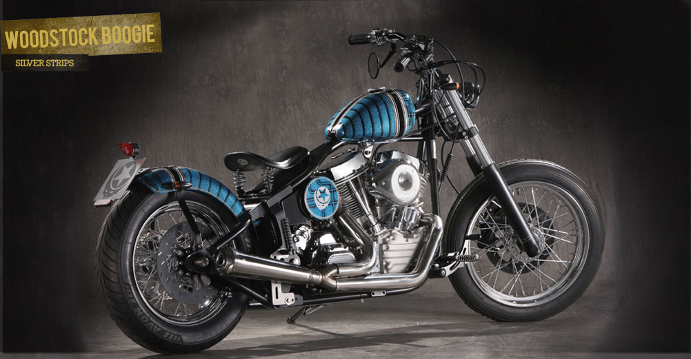 biker excalibur II: Woodstock Boogie by Headbanger motorcycles