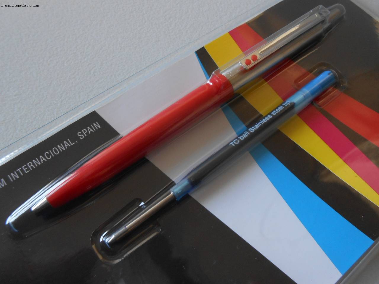 Bia Namaran: Prueba: Inoxcrom 55, el bolígrafo insuperable en su gama
