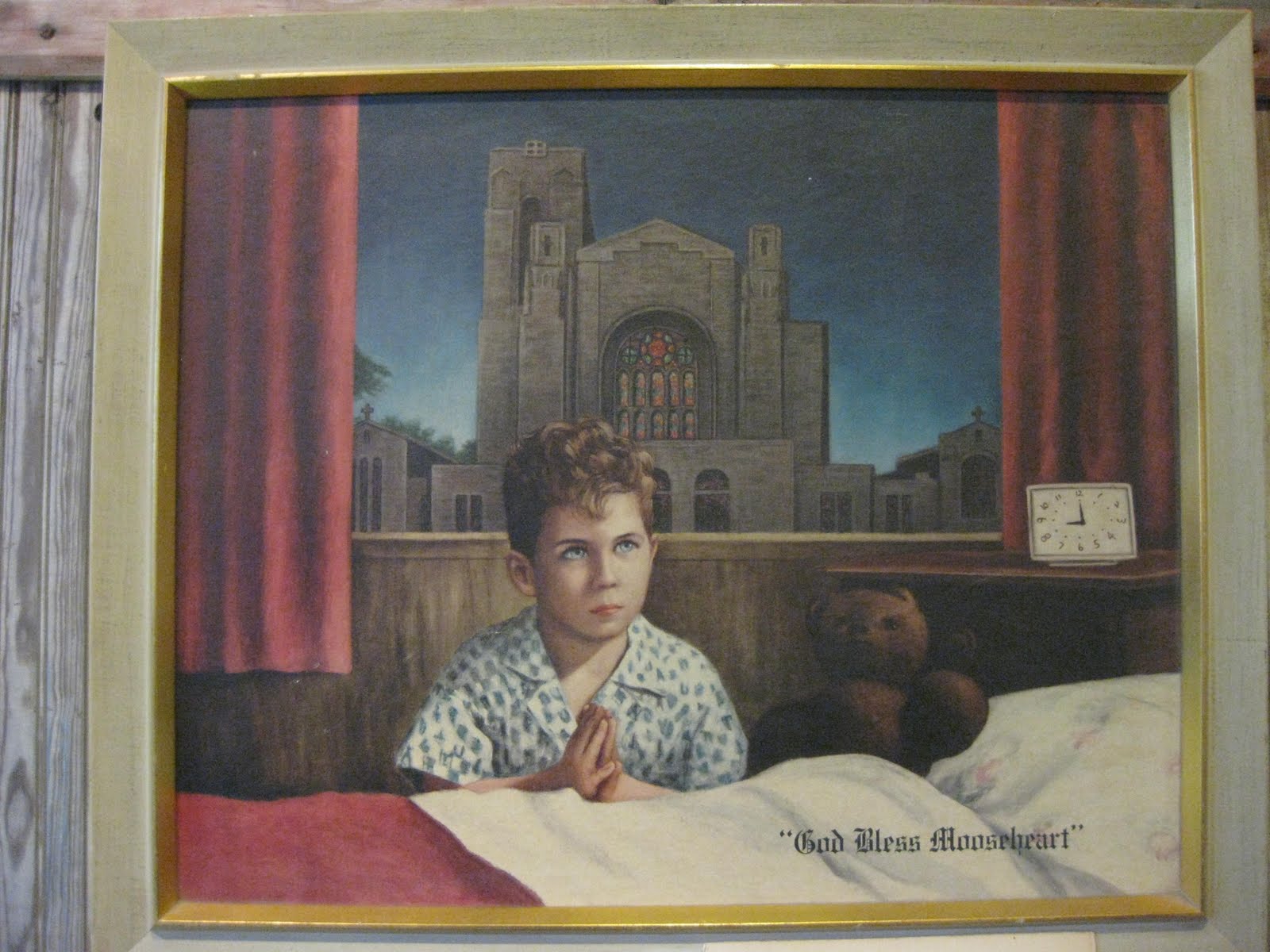 ROOTS ANTIQUES Vintage Salvage: "God Bless Mooseheart"