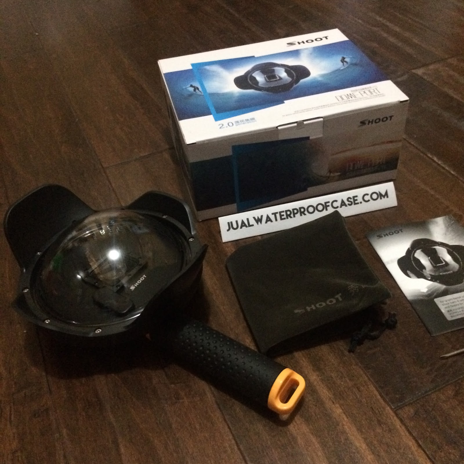 Jual Dome Port GoPro Hero 3+/4 SHOOT Original 2.0 Generation ...