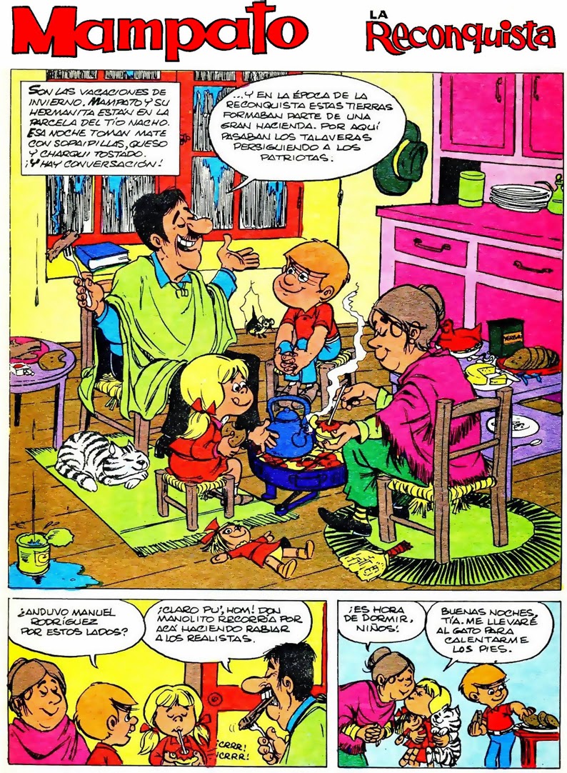 Los cómics de Machete: Mampato