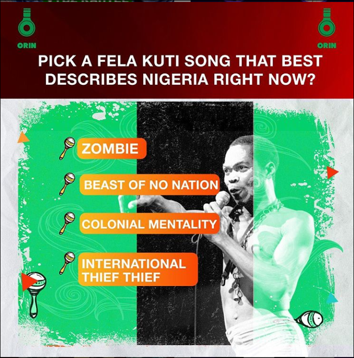 Stella Dimoko Korkus.com: Fela's Song That Best Describes Nigeria...
