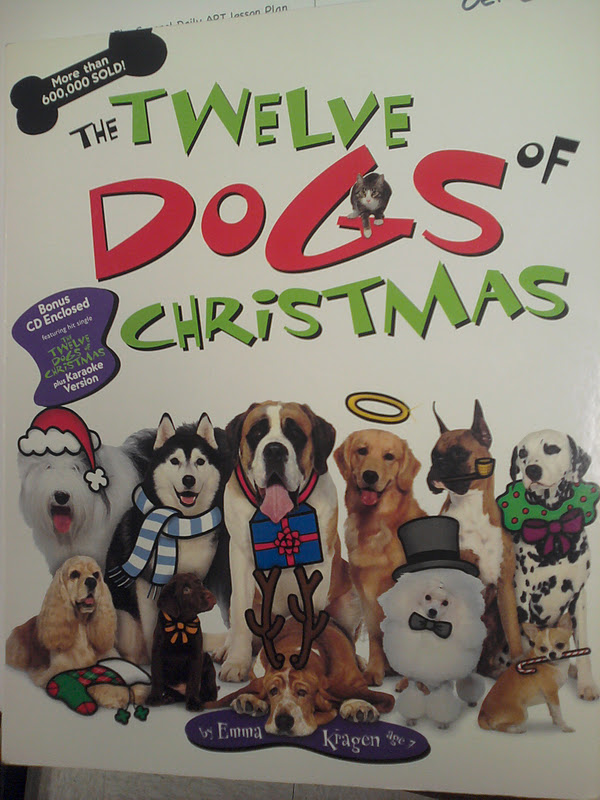 ARTASTIC! Miss Oetken's Artists: 12 Dogs of Christmas with Kinders ...