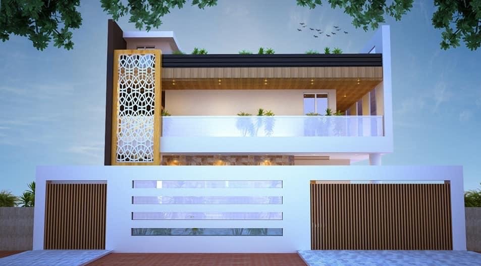 Archplanest: Online House Design Consultants: Modern Simplex Elevation ...