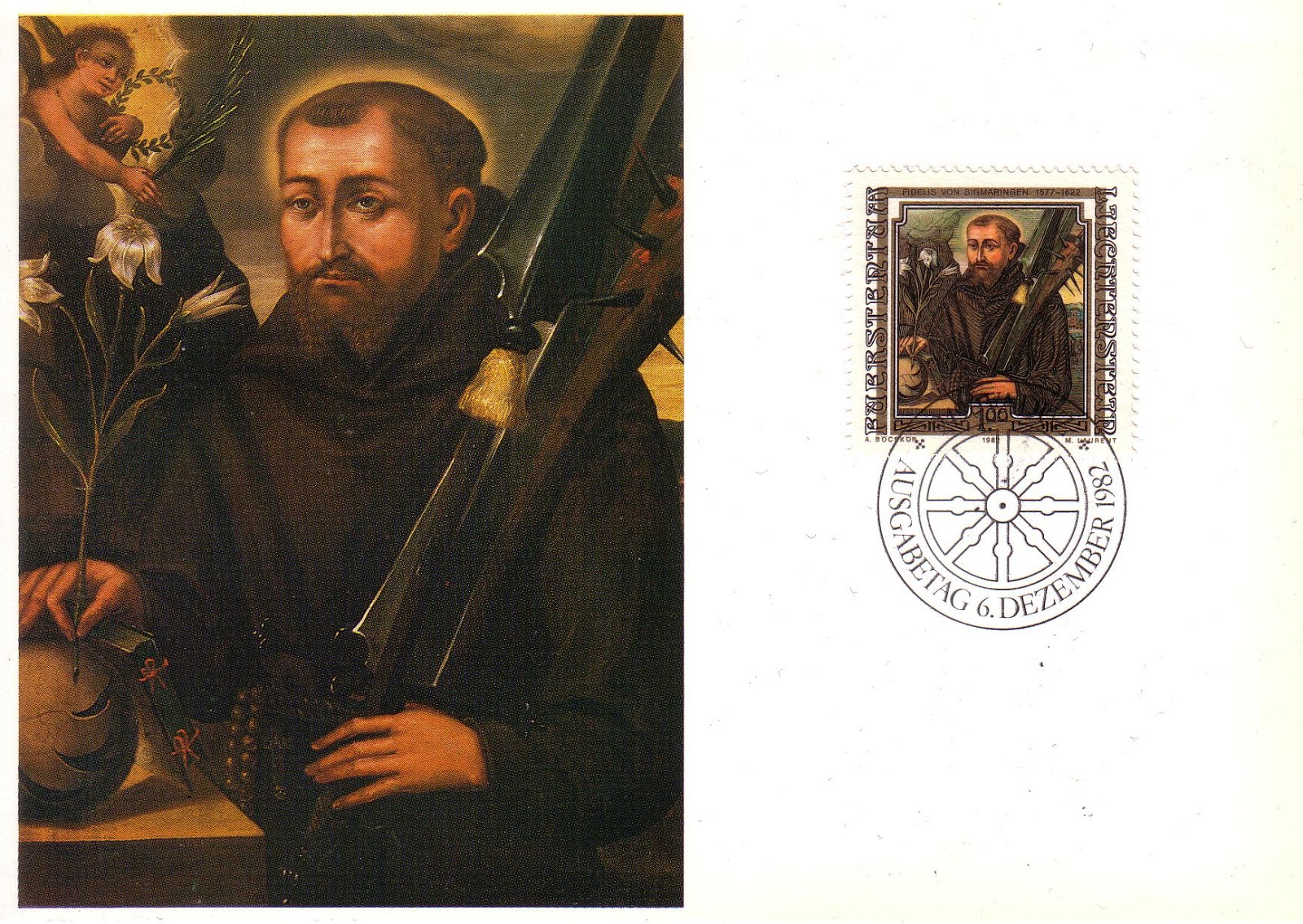 My Maximum Cards: Saint Fidelis of Sigmaringen, O.F.M. Cap.