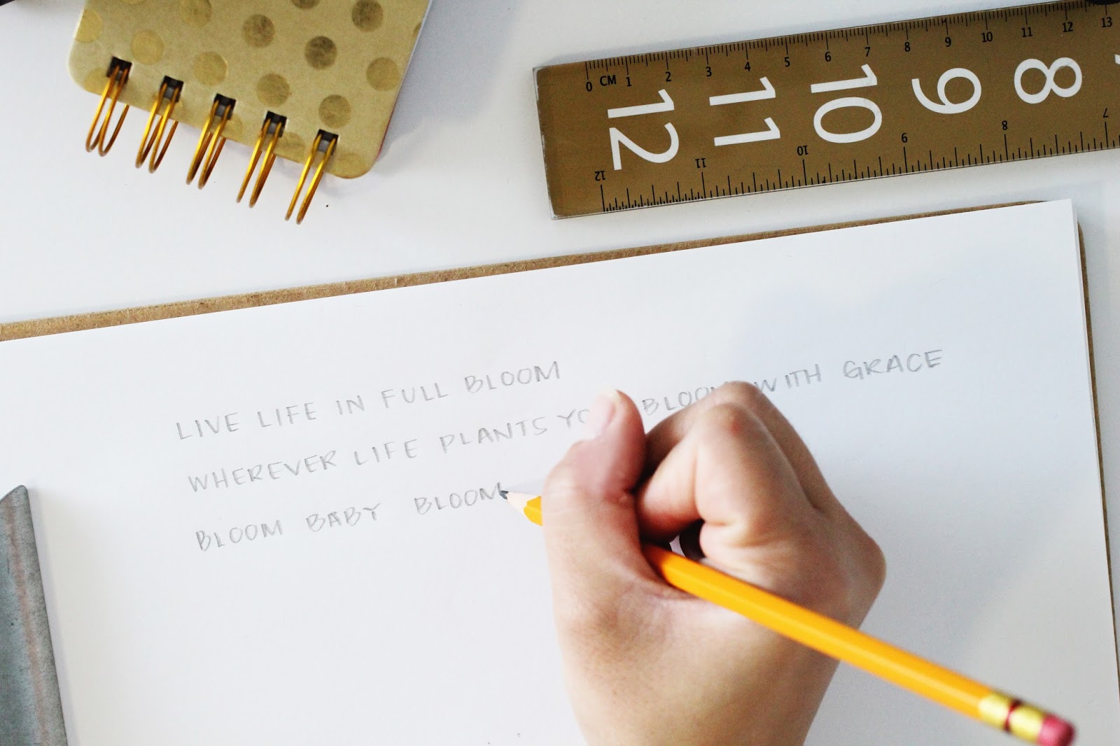 Planner Lettering Tips and Tricks: 10 Minute Quickie