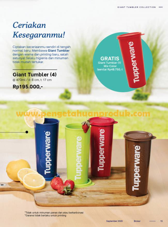 Katalog Tupperware Terbaru September 2020 Promo Brosur - Pengetahuan ...