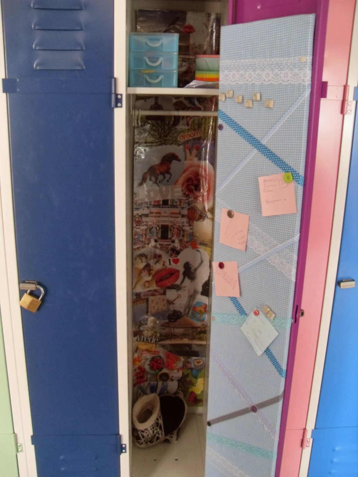 Enoah's world: Andere ideeën voor je kluisje