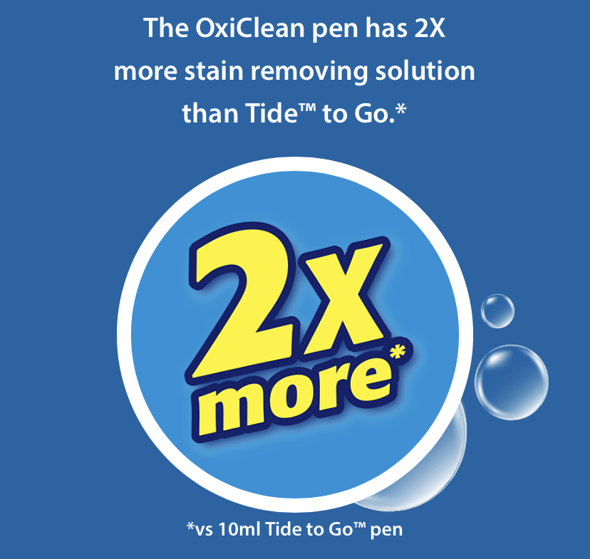 Fight Stains On the Go with Oxi Clean Stain Remover Pen