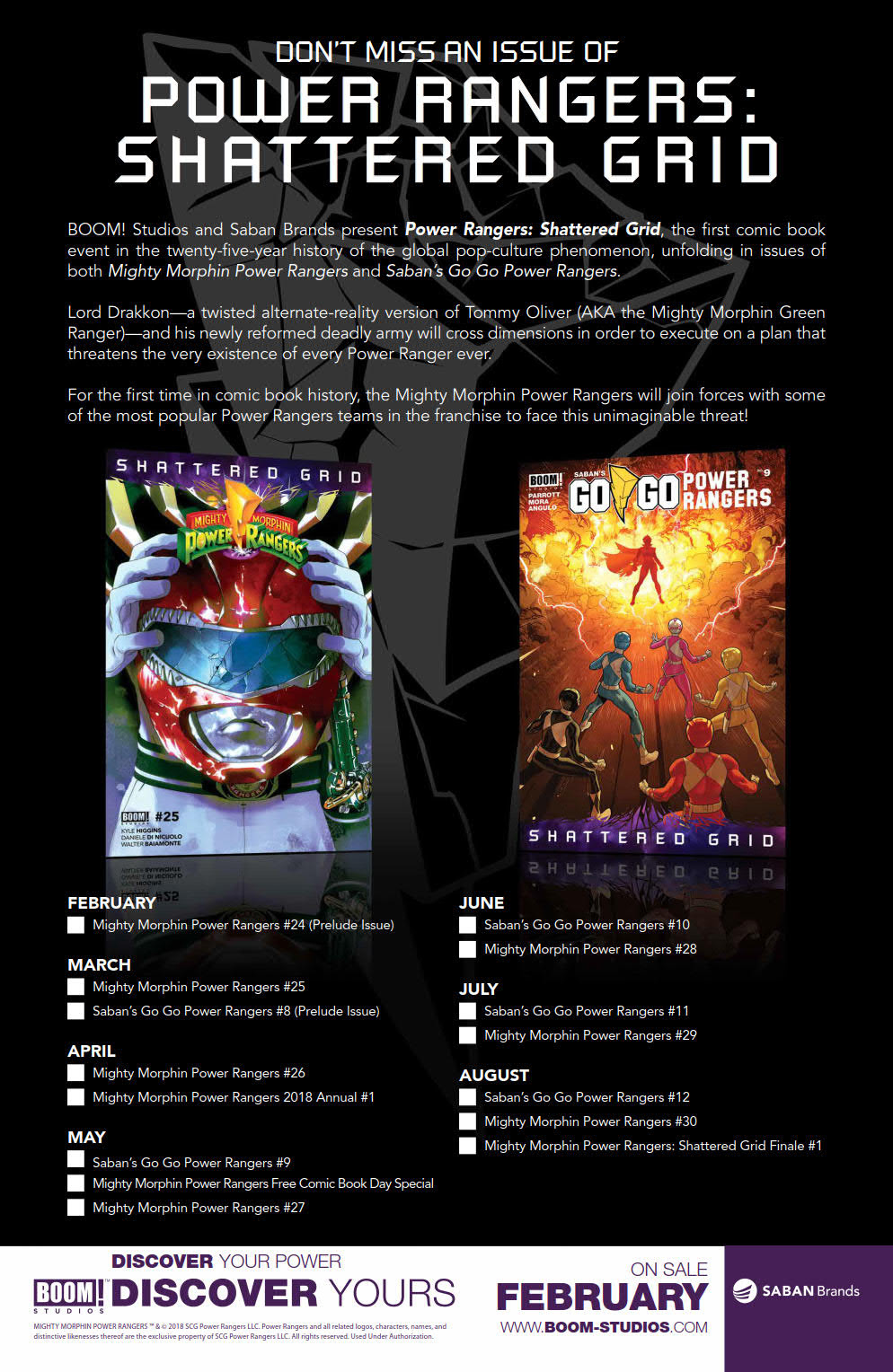 Shattered Grid First Look: Mighty Morphin Power Rangers #25 Preview ...