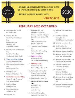 Mail Adventures: 01.20