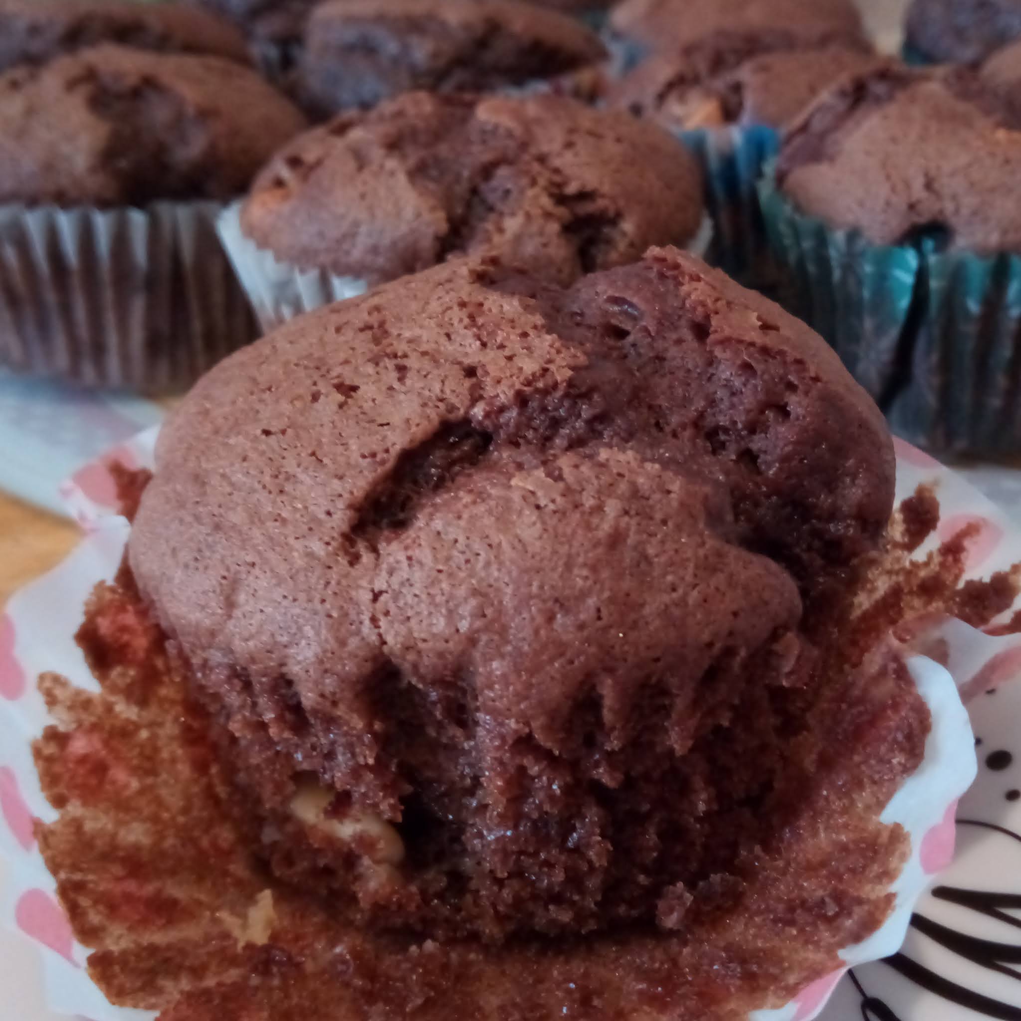 Ma cuisine pour tous: Les muffins aux trois chocolats
