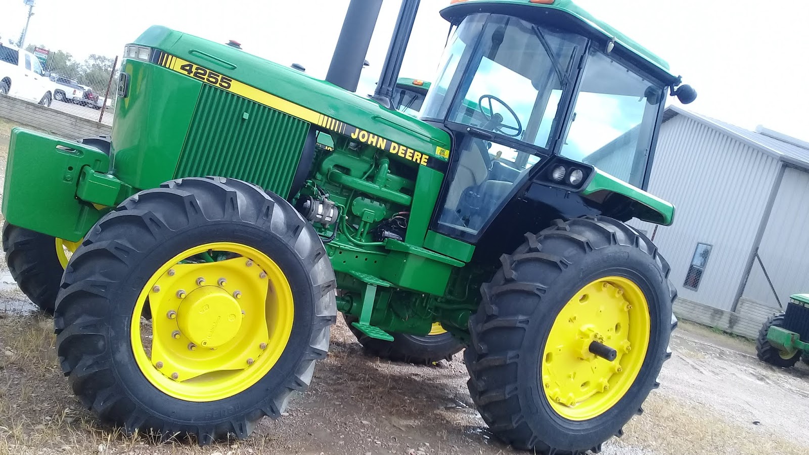 MAQUINARIA AGRICOLA INDUSTRIAL: Tractor John Deere 4255 4x4 Cabina ...