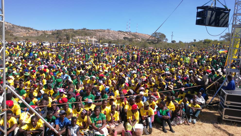 NewsdzeZimbabwe: MNANGAGWA MUTOKO RALLY : PICS