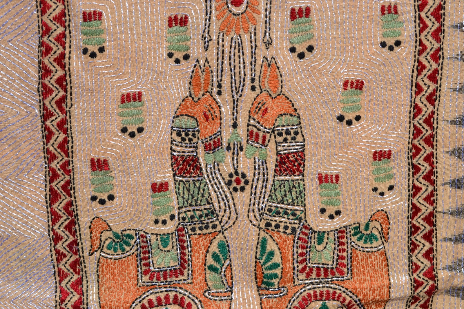 Kantha Work Embroidery Patterns