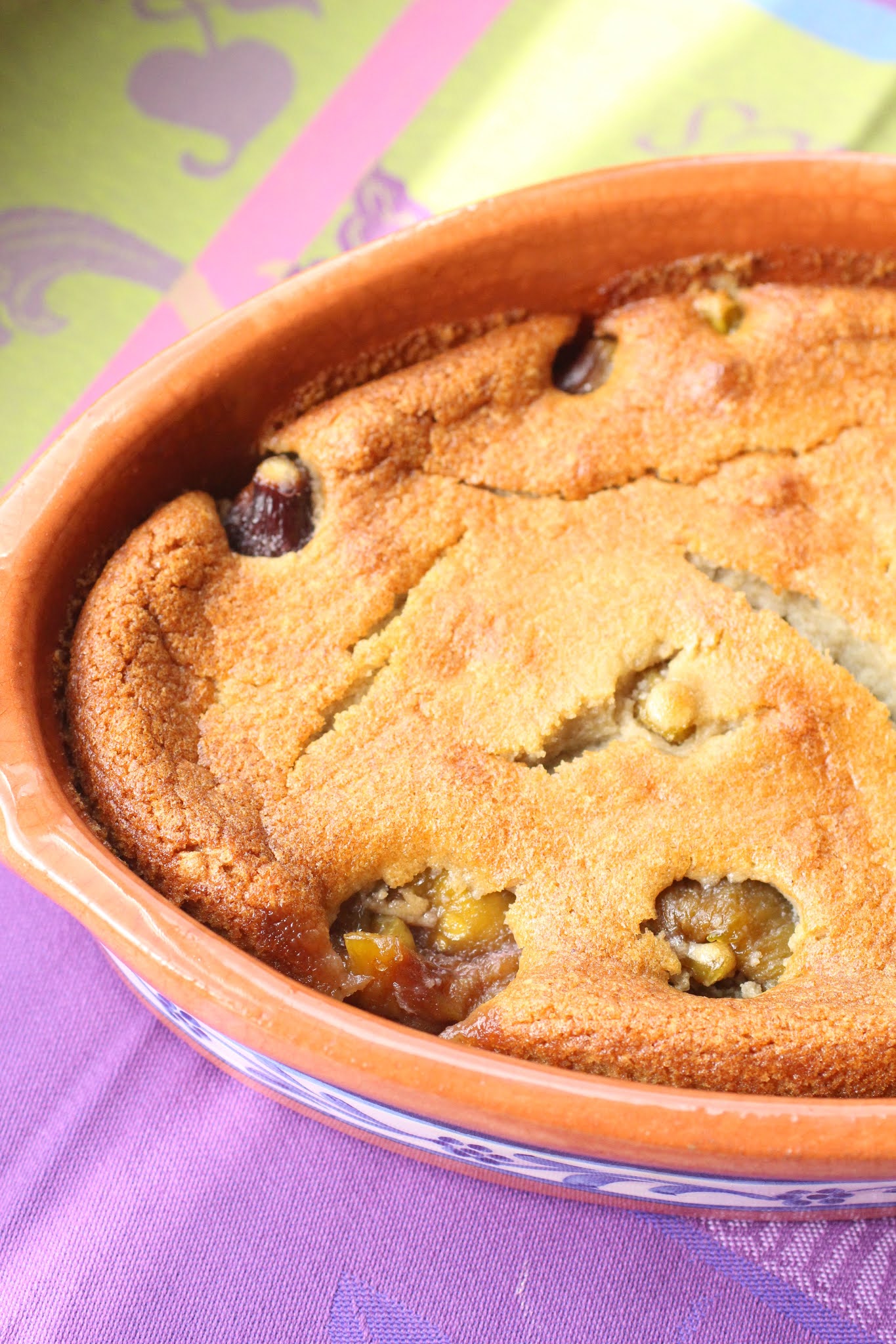 Un peu gay dans les coings...: Gâteau de figues au fonio