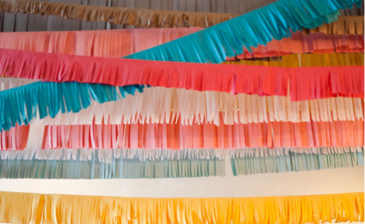 the desi knot: DIY Wedding: Crepe Paper Anyone?